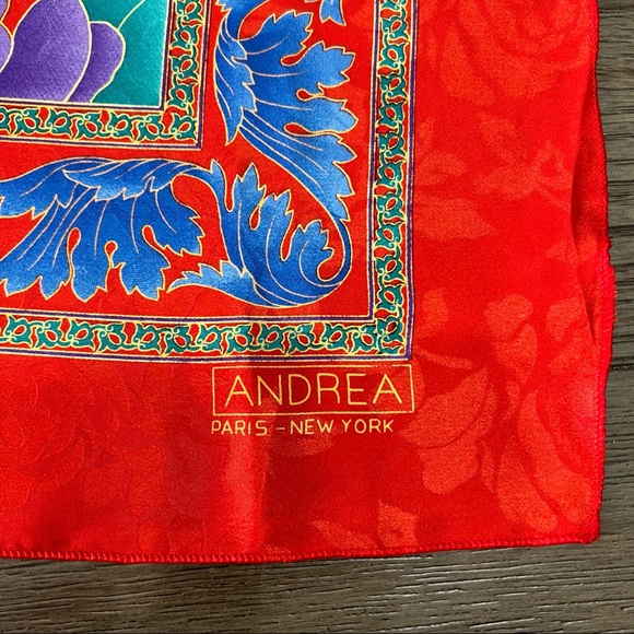 Andrea Paris New York | Accessories | Vintage Andrea Paris New York Red ...